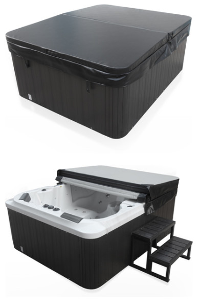 Outdoor whirlpool steps Entry steps Entry ladder Universal ladder pool ...